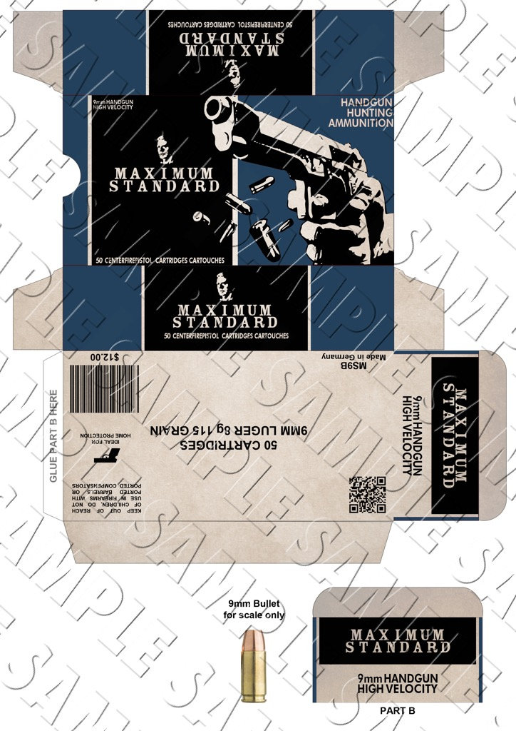 Resident Evil 2 Ammo Box Replica Cosplay Prop Digital - Etsy