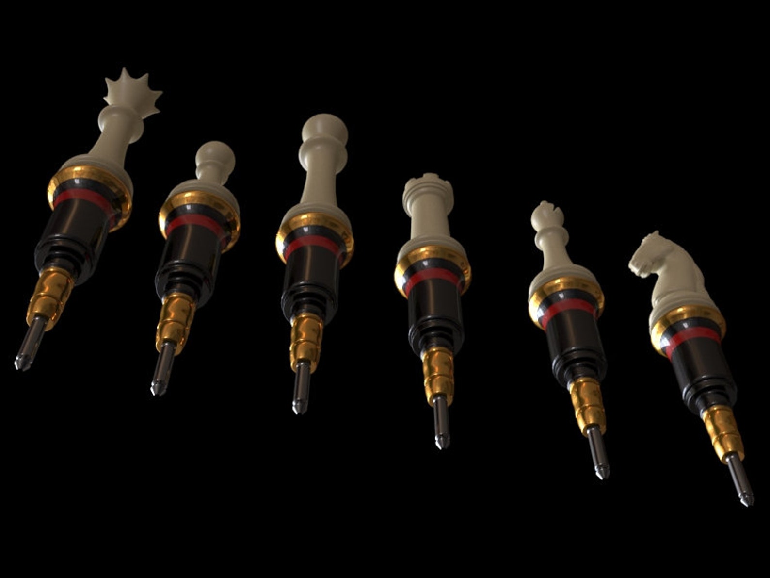 Resident Evil 2 Chess Plug Prop Replica 3D Printing STL | Etsy