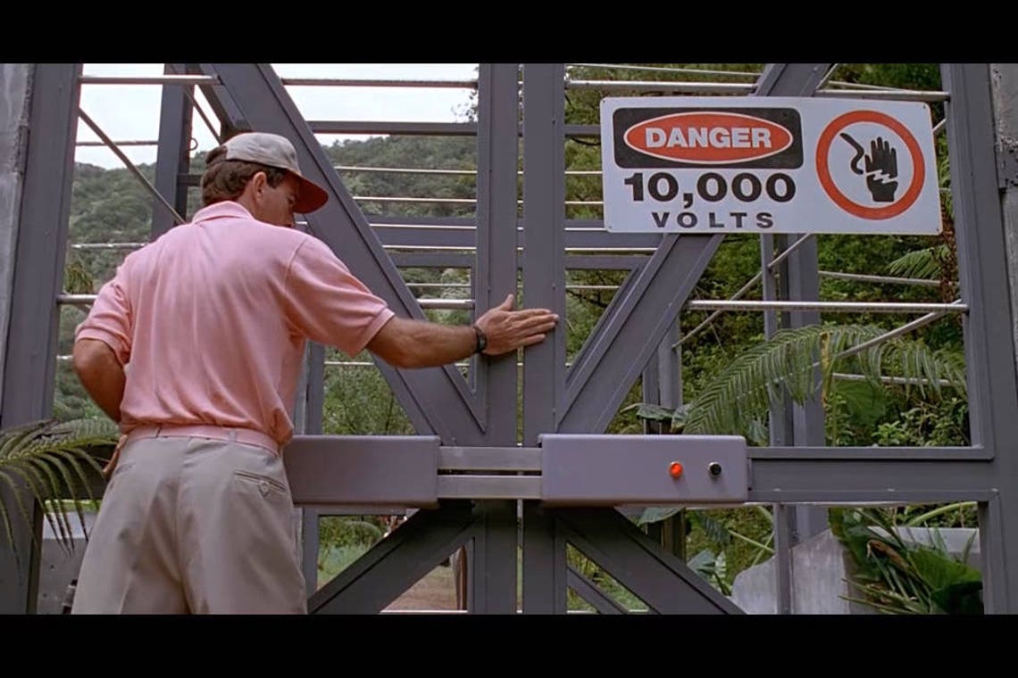 Jurassic Park Screen Accurate Sign PDF Files. - Etsy UK