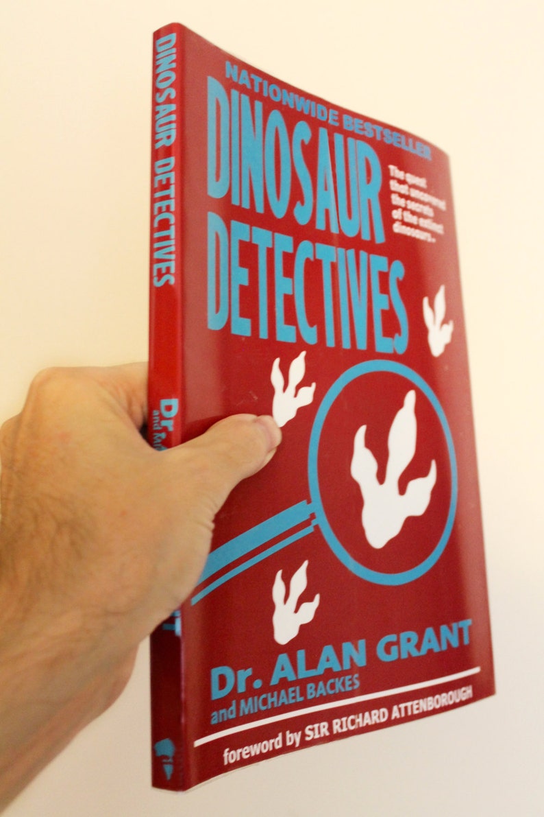 Alan Grant's Book Cover, Jurassic Park, Prop, Replica Digital Download ...