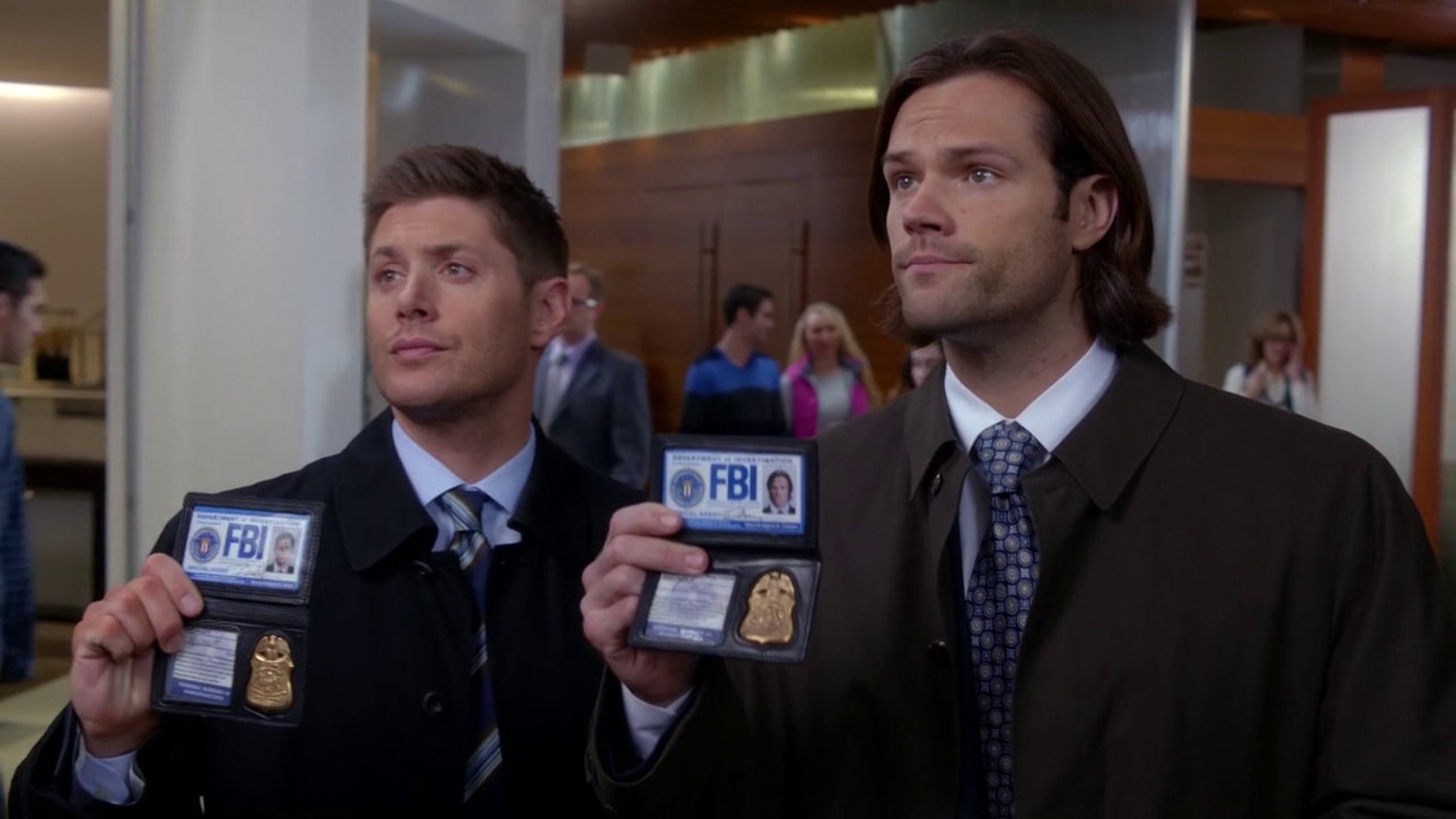 Supernatural FBI ID Cards Dean and Sam Digital Download - Etsy Australia