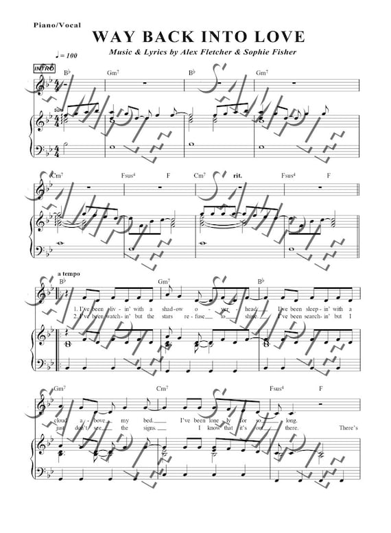 Music and Lyrics Prop Music Sheet and Record Decal Digital - Etsy