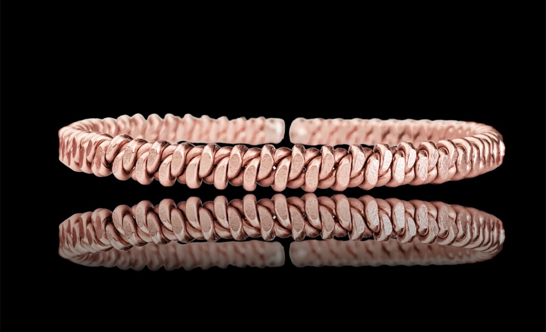 Beyond the Sky Royal Double Twist Bracelet - Tensor Ring - Copper Ring ...