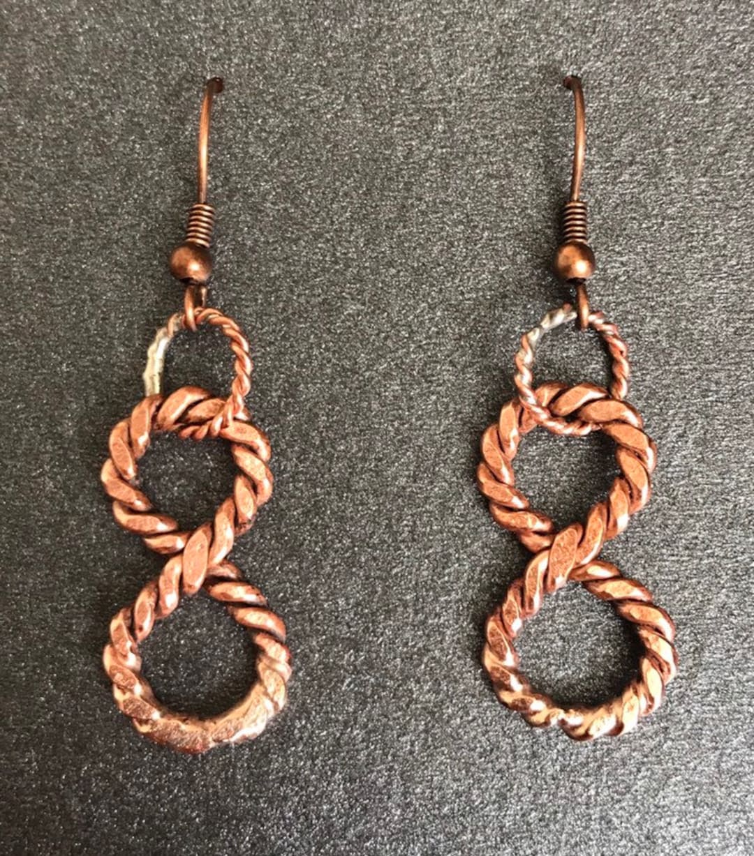 Infinity Tensor Ear Rings Tensor Rings Copper Ear Rings Infinity - Etsy ...