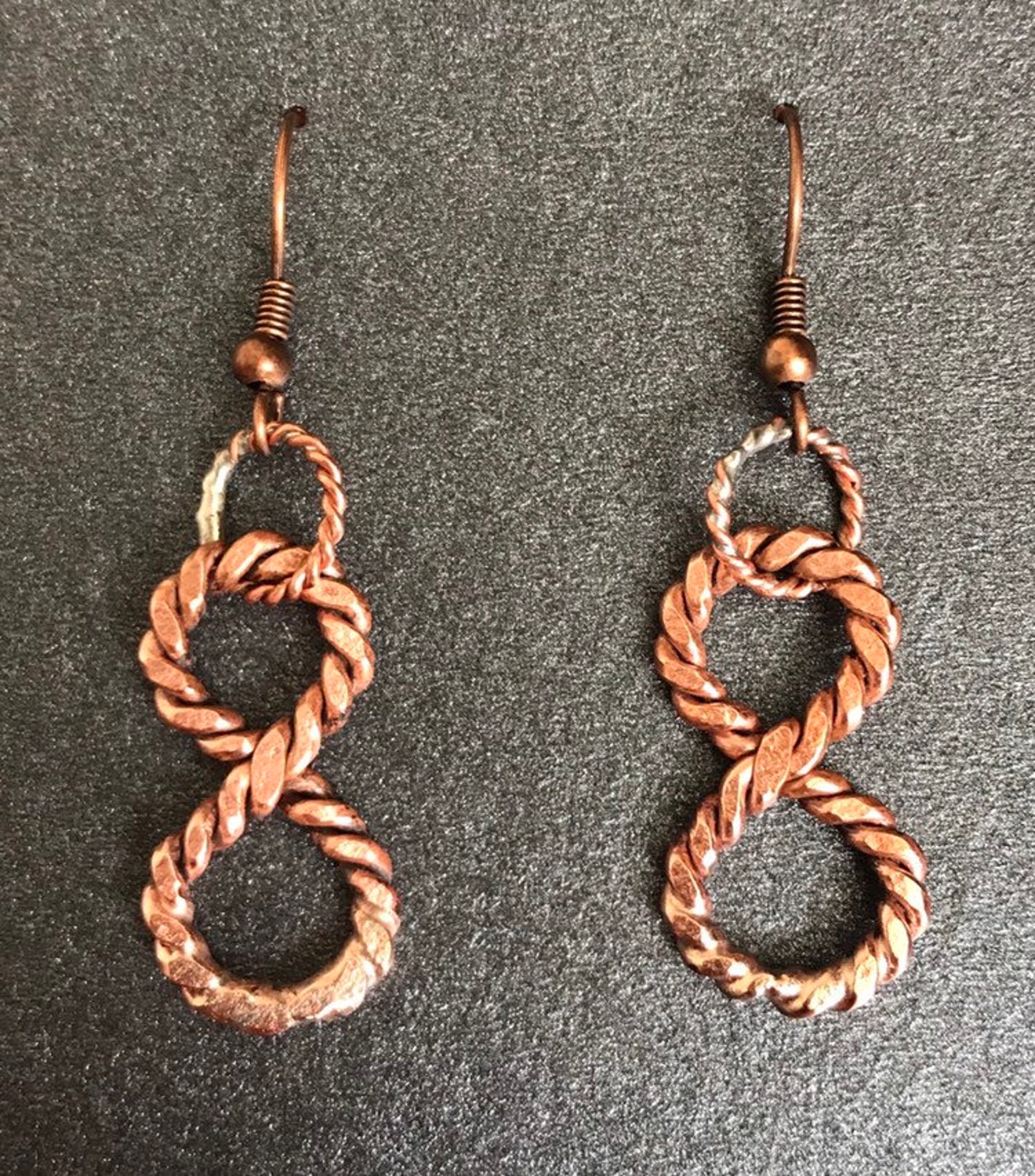 Infinity Tensor Ear Rings Tensor Rings Copper Ear Rings - Etsy Australia