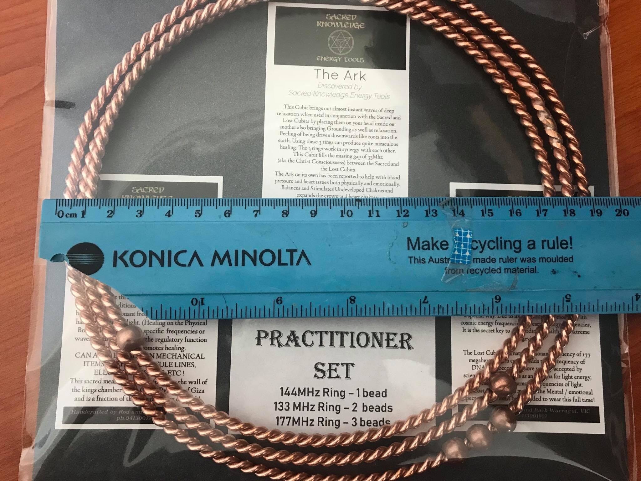 Tensor Rings Trio Practitioner Set Healing Rings Copper - Etsy Australia