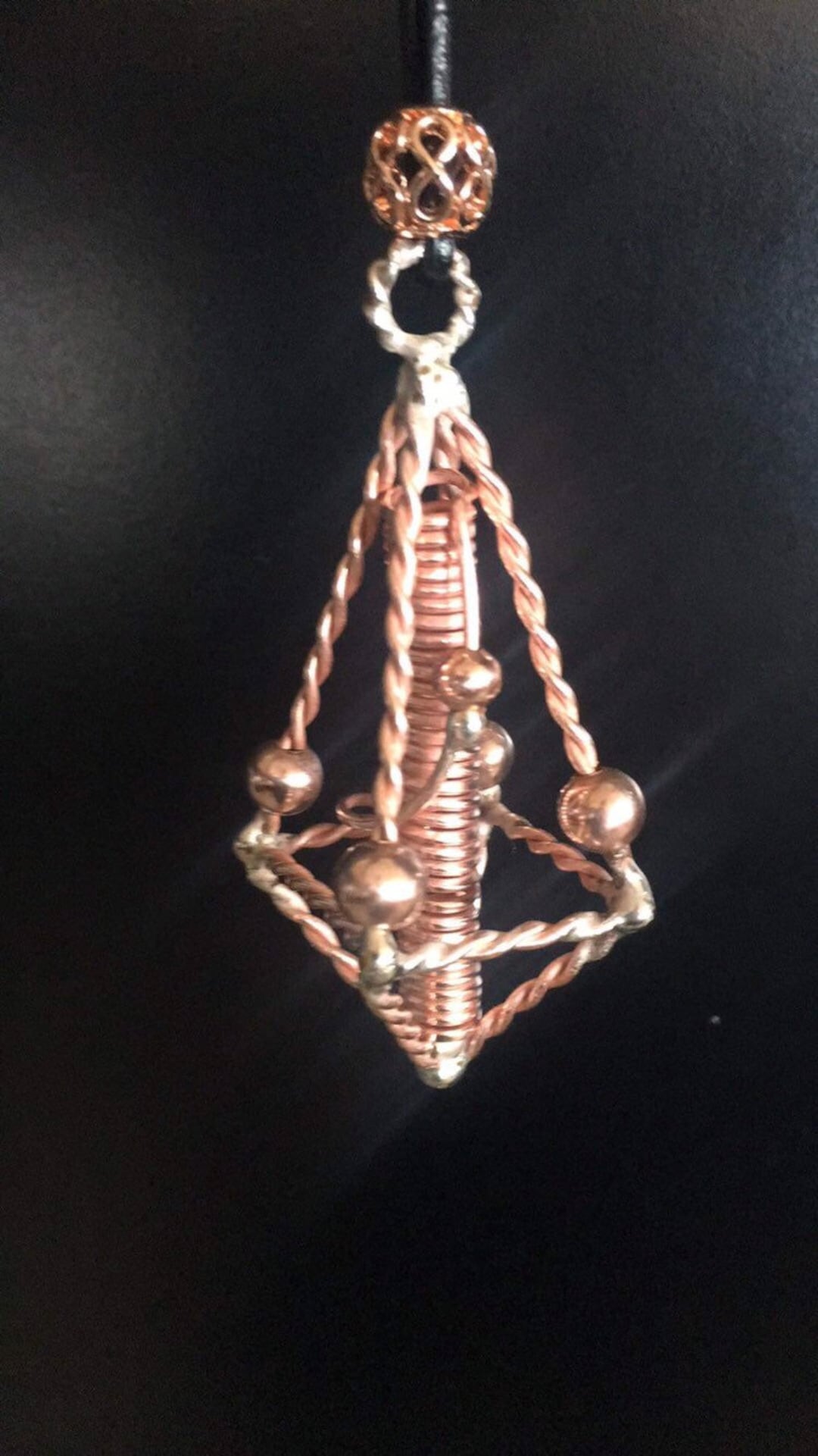 The Nugiza Personal Harmoniser EMF Protection Pendant , Tensor Rings ...