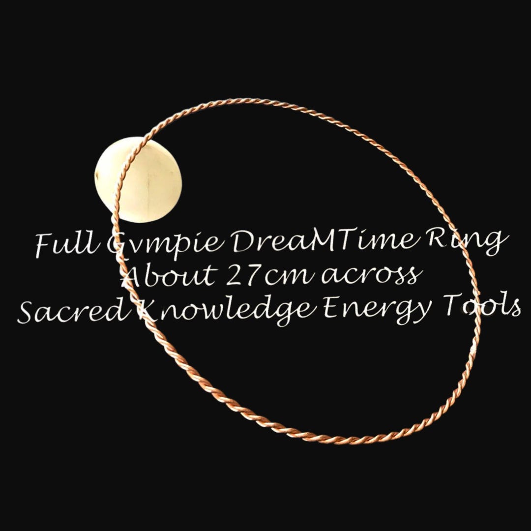 Full Gympie Dreamtime Cubit Ring Around 27cm Across 5G Protection - Etsy