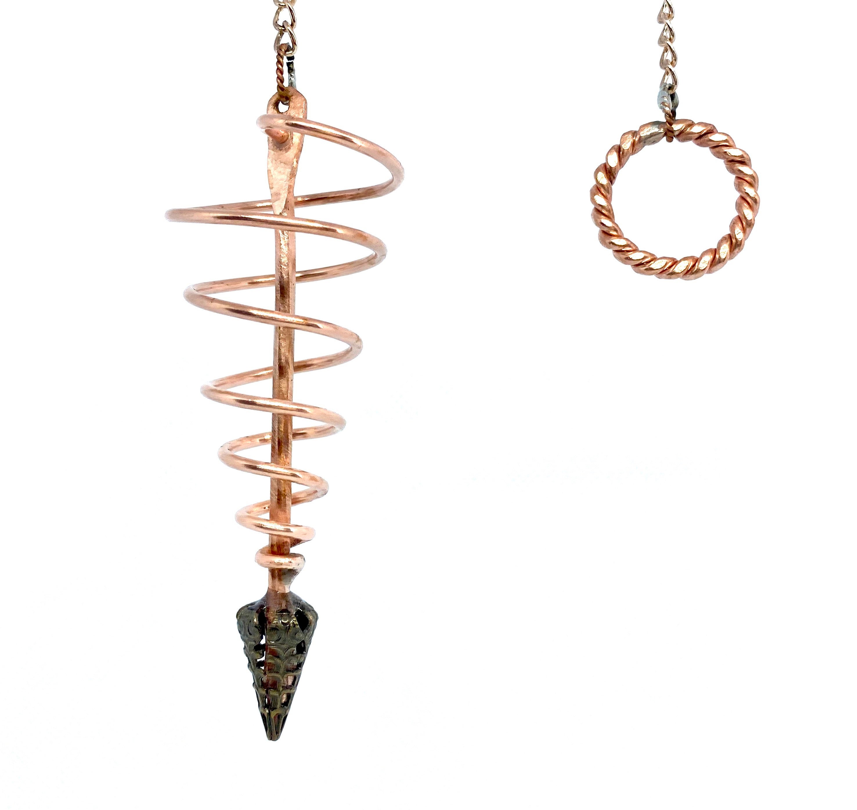 Tensor acuvac Pendulum Tensor Rings copper pendulum | Etsy