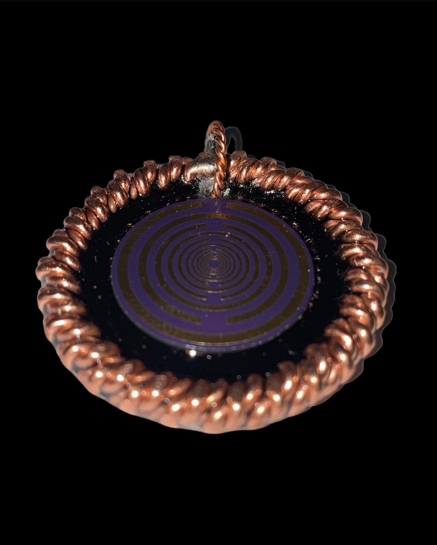MWO Tensor Pendant Tensors Rings Copper Rings Radionics - Etsy Australia