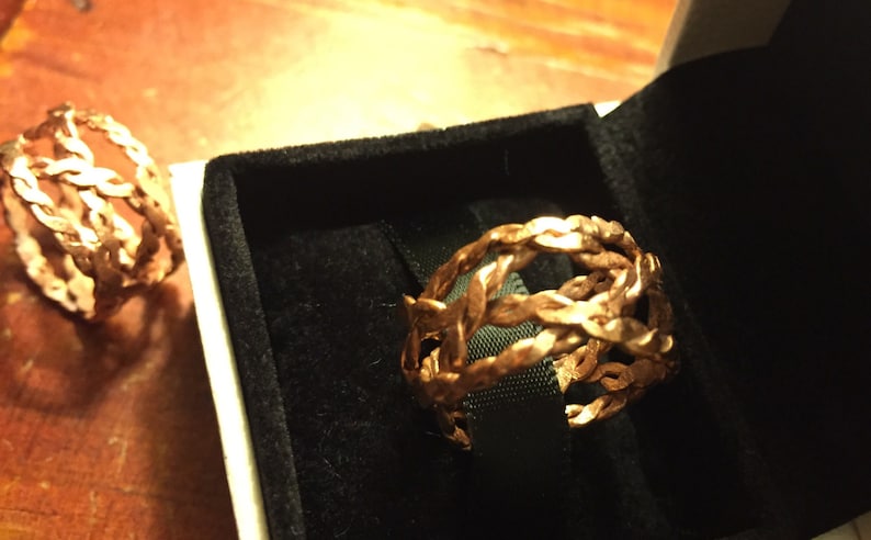 Field Generator Ring Tensor Ring EMF Protection copper | Etsy