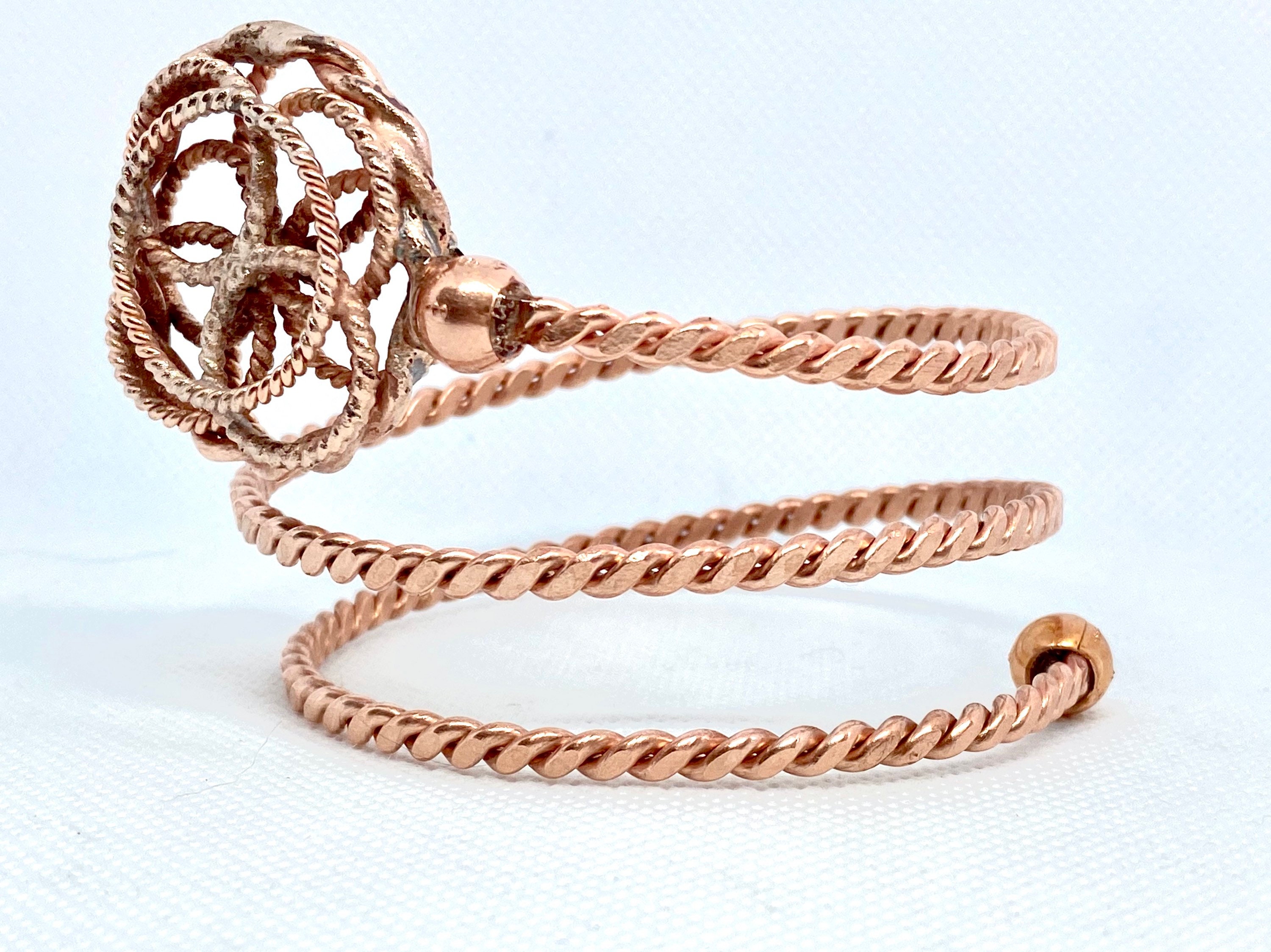 Shambhala Wrap Around BTS Bracelet Tensor Rings Copper | Etsy