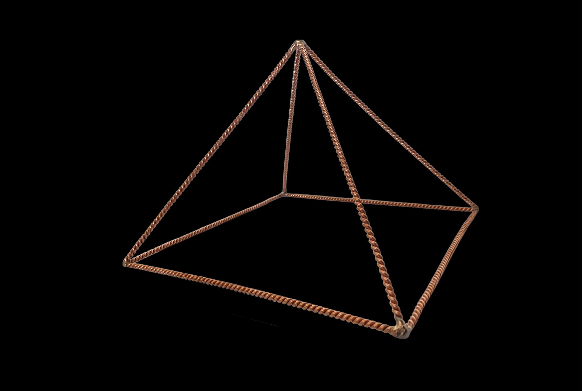 Tensor Pyramid Royal Cubit Tensor Ring Meditation Copper - Etsy