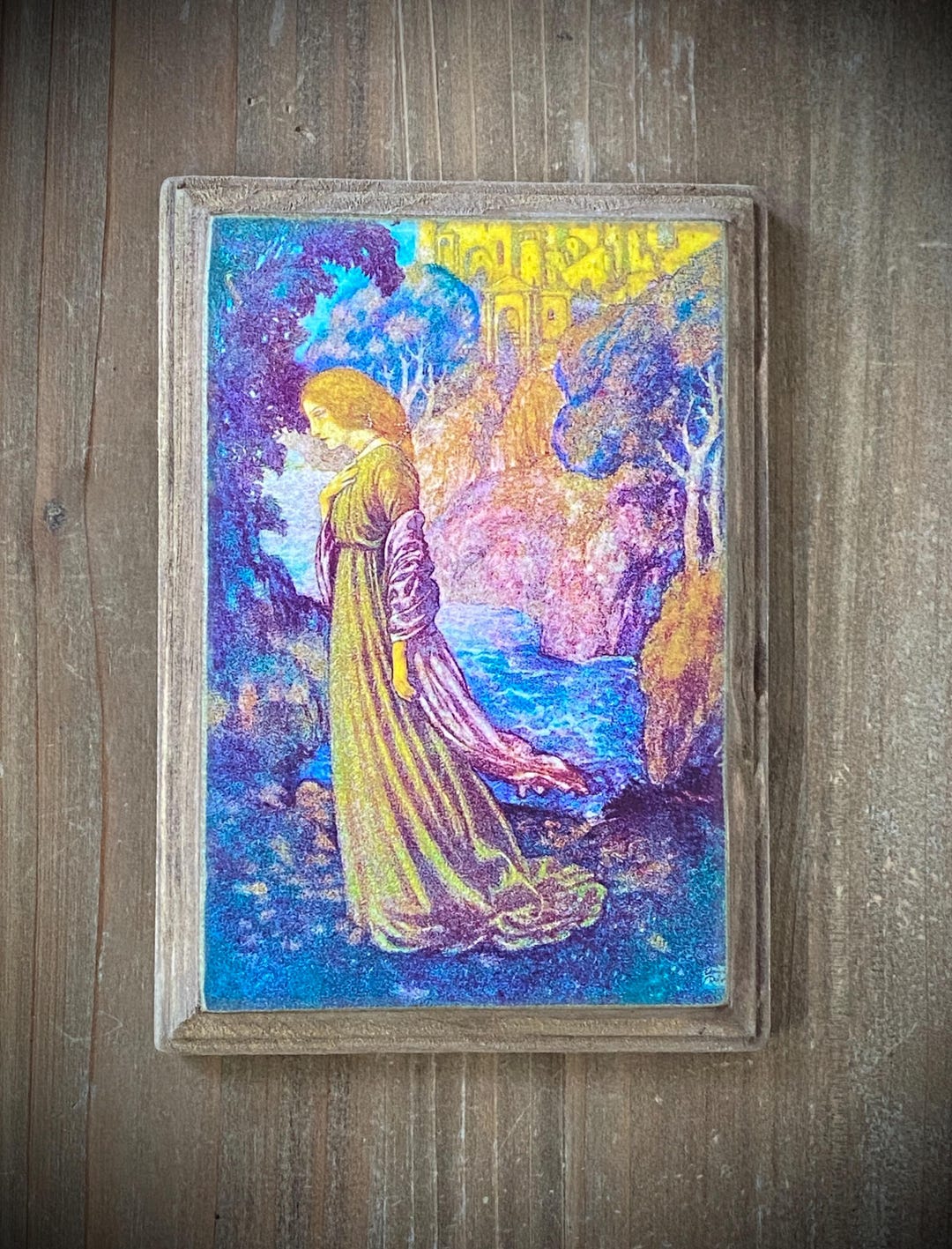 Edmund Dulac Vintage Illustration Edgar Allan Poe Annabel Lee Solid ...