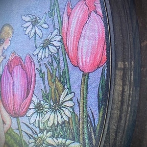 The Tulip Fairy Vintage Fairy Tale Story Book Illustration Made Into a ...