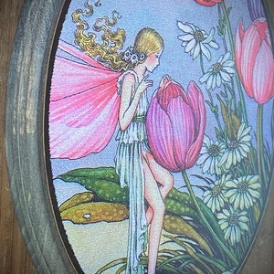 The Tulip Fairy Vintage Fairy Tale Story Book Illustration Made Into a ...