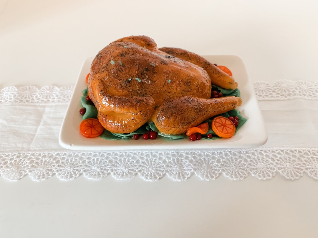 1:3 Scale Turkey Platter for 18” Dolls - Etsy