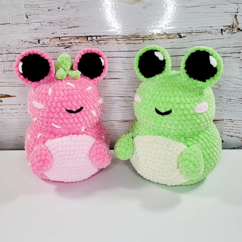 Blob the Frog Crochet Pattern - Etsy