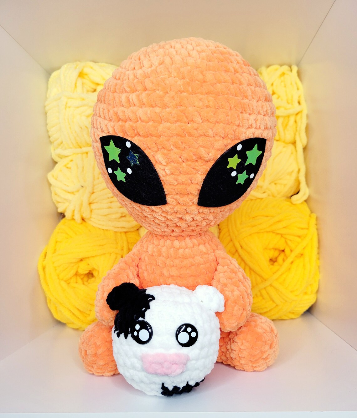 Cosmo the Alien Crochet Pattern - Etsy