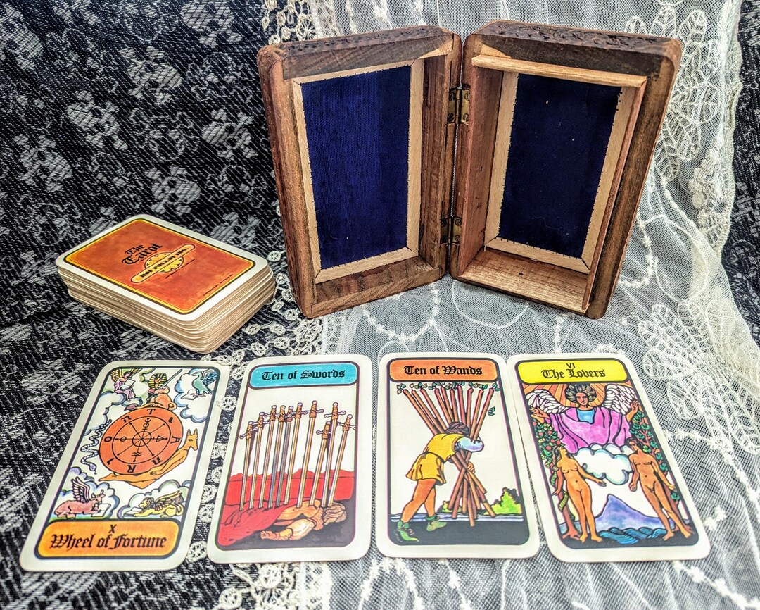 The Tarot Vintage 1972 Tarot Deck Hoi Polloi Inc. - Etsy