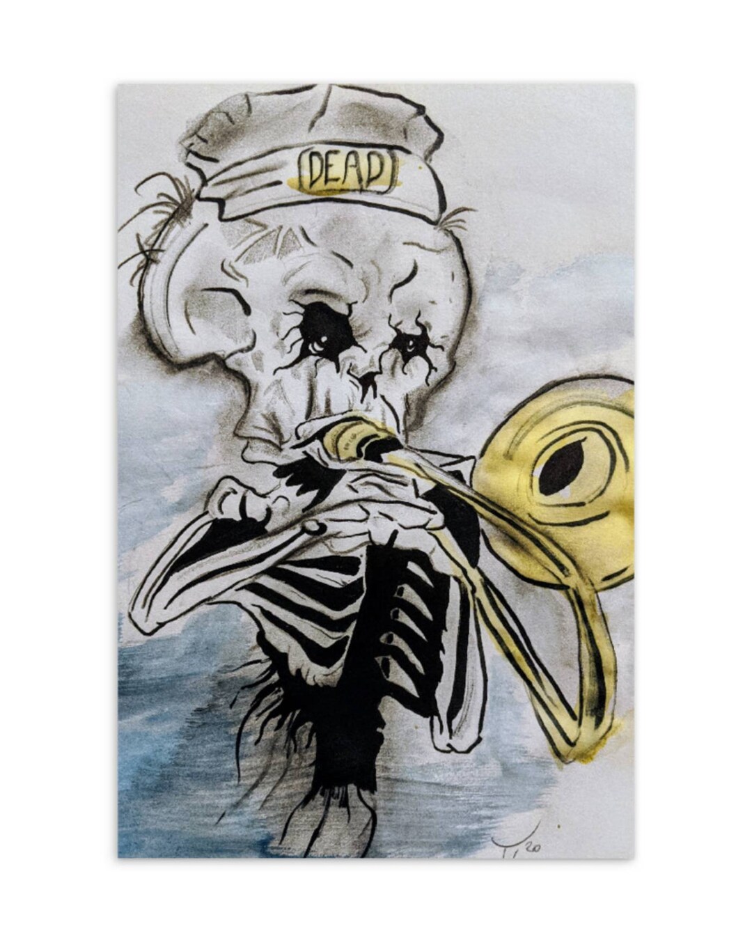 Mr. Trombone Art Print - Etsy