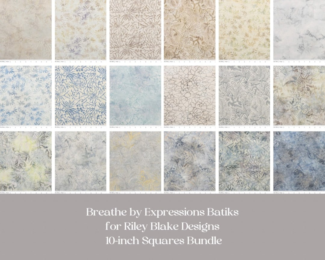 Blue and Beige Beach Quilt, Batik Fabric, Lake House Decor, Beach House ...