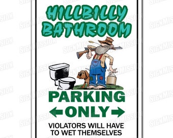 Hillbilly sign | Etsy
