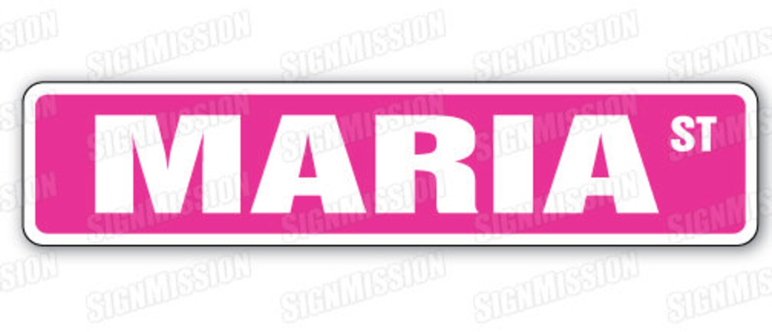 MARIA Street Sign Great Gift 100's of names | Etsy