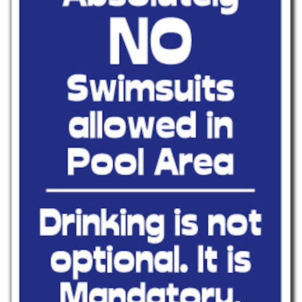 No Clothes Allowed Sign - Etsy Canada