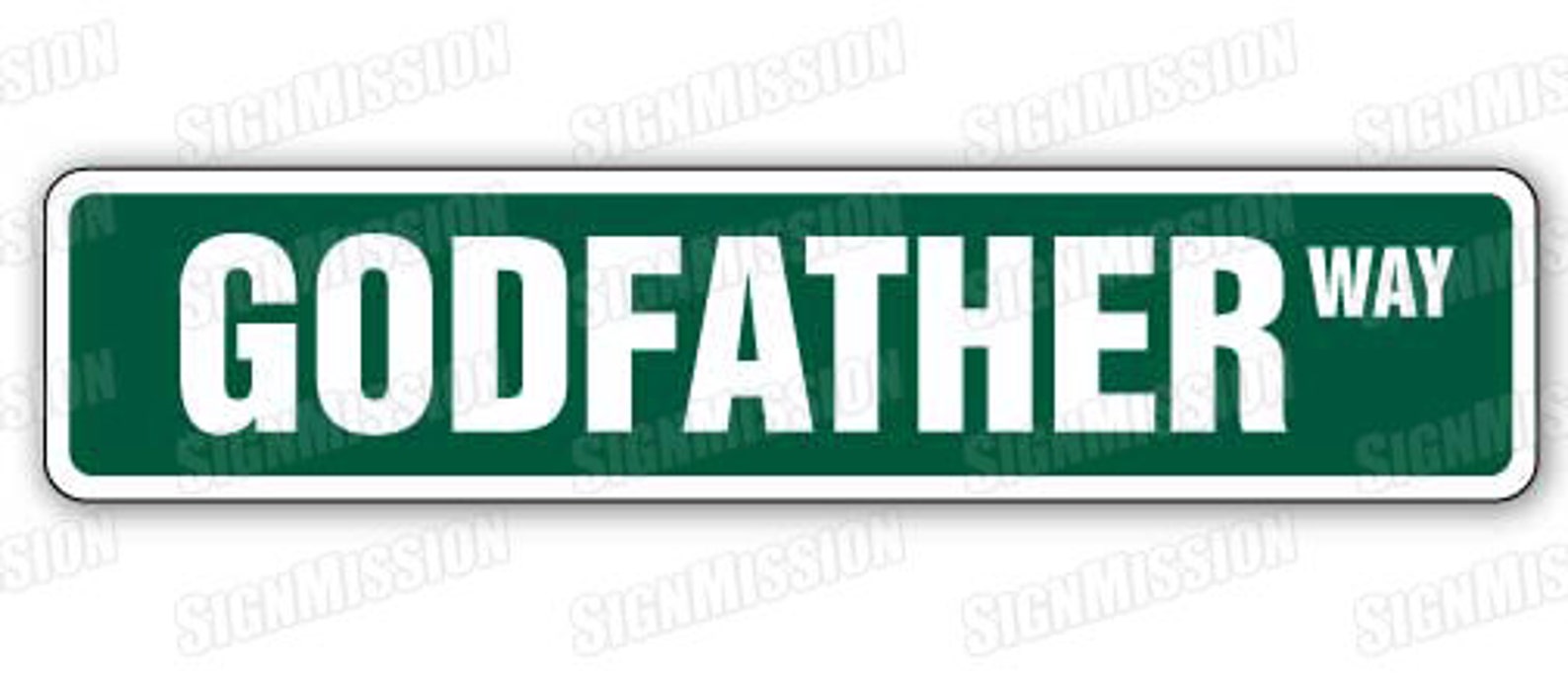 GODFATHER Street Sign Mobster Mob Boss Collectible - Etsy