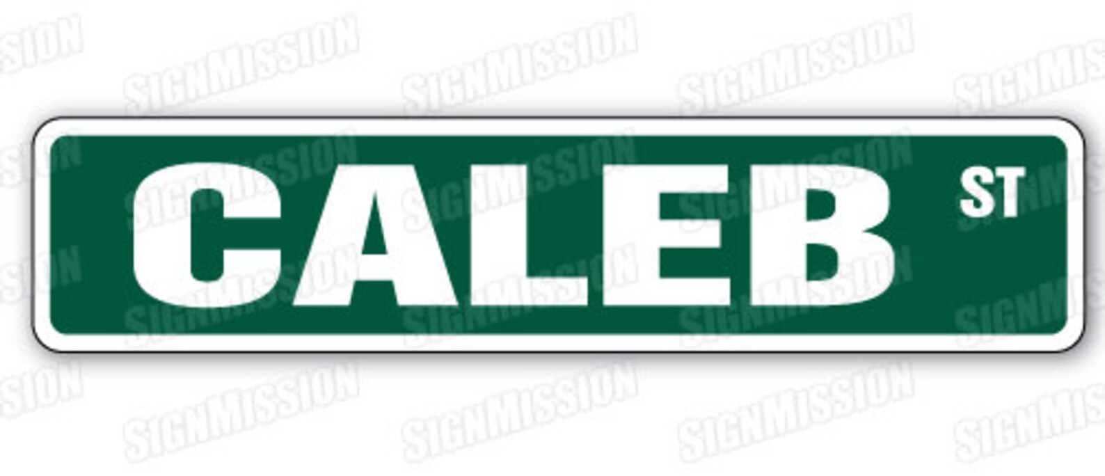 CALEB Street Sign Great Gift 100's of Names - Etsy