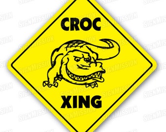 Crocodile Xing - Etsy
