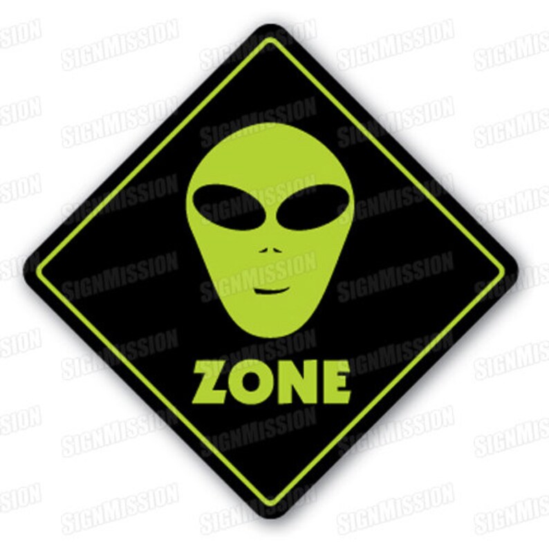 ALIEN CROSSING Sign New Xing Road Gift - Etsy