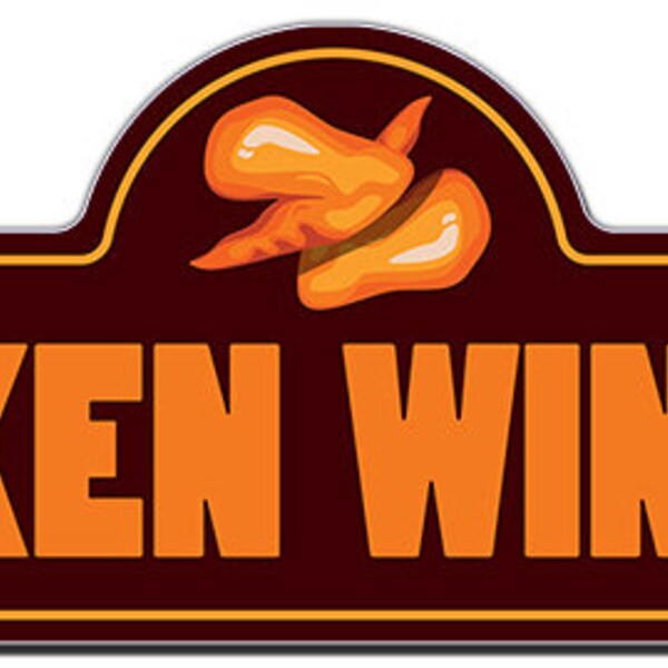 Chicken Wings Sign - Etsy