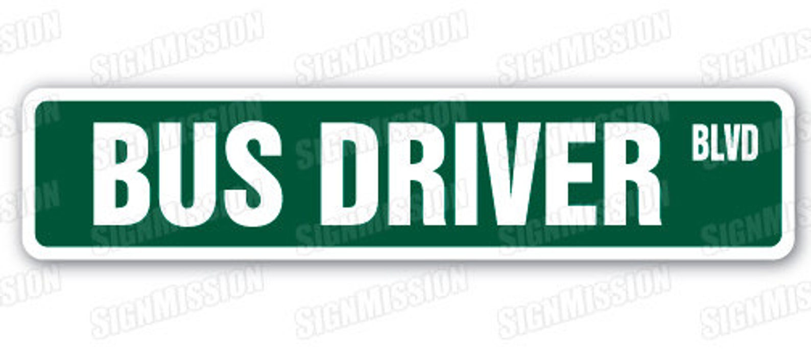 BUS DRIVER Street Sign Station Buses Driver Route School Coach - Etsy
