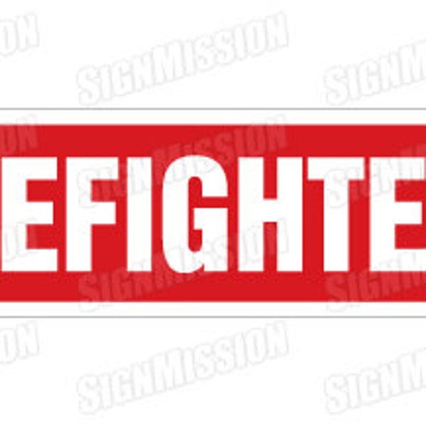 Firefighter Street Sign - Etsy