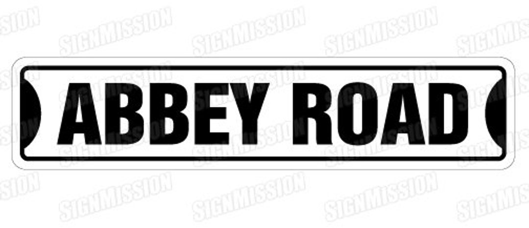 ABBEY ROAD Street Sign New Signs Great Gift - Etsy