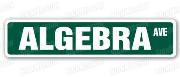 Algebra Basics Bulletin Board Shabby Chic - Etsy Canada