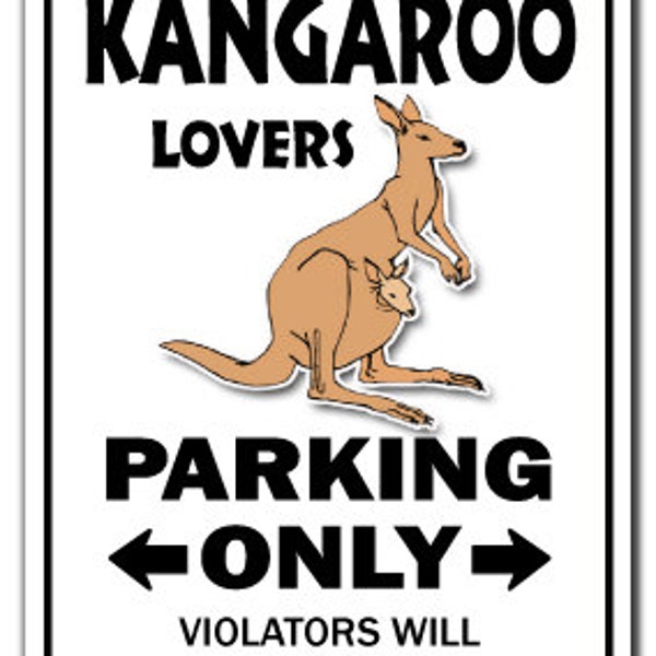 Kangaroo Sign - Etsy