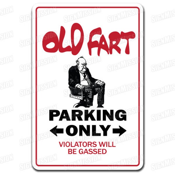 Old Fart Signs - Etsy