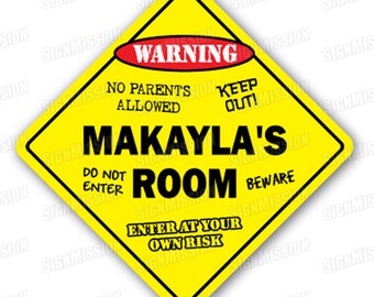 Makayla Name Sign - Etsy