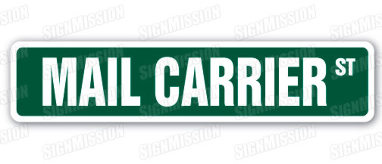 MAIL CARRIER Street Sign Letter Handler Deliver USPS Gift | Etsy
