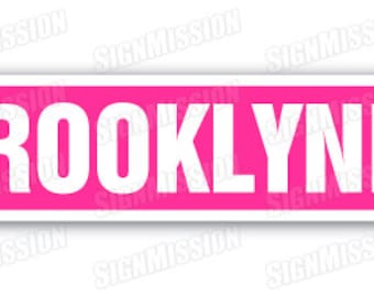 Brooklyn Street Sign - Etsy