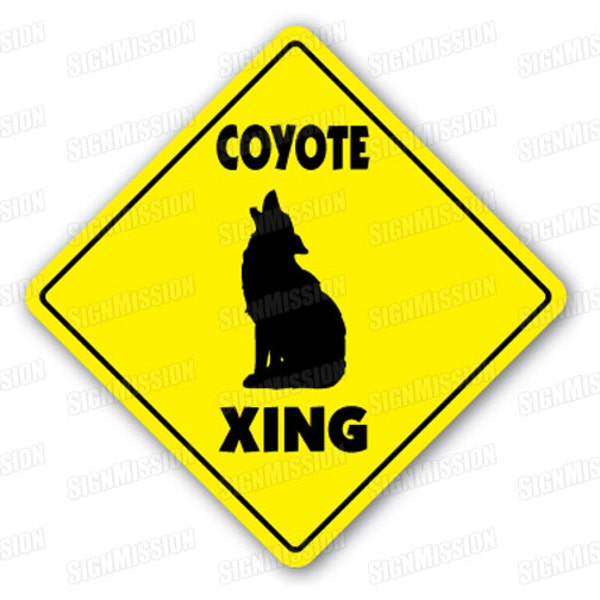 Coyote Sign - Etsy