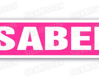 Isabel Sign - Etsy
