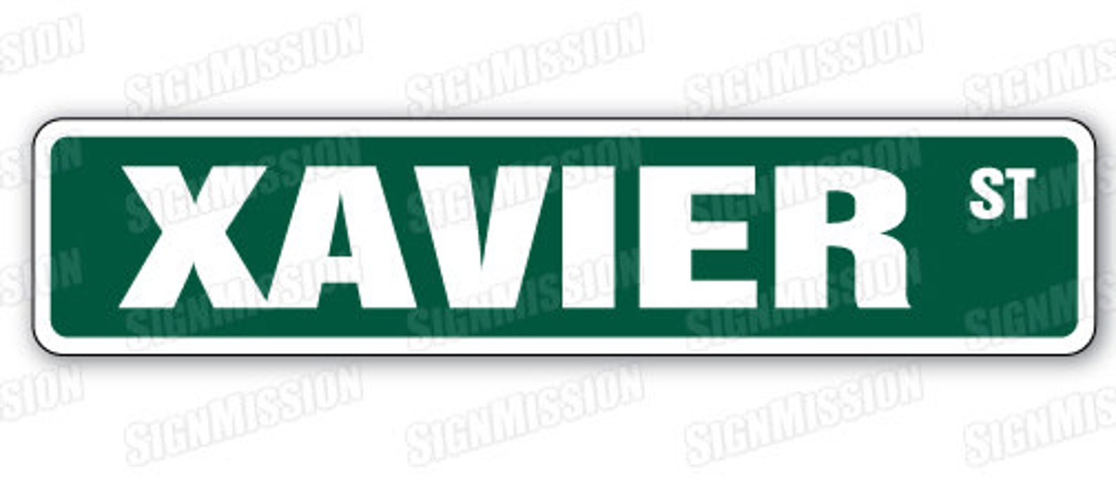XAVIER Street Sign Great Gift 100's of Names - Etsy