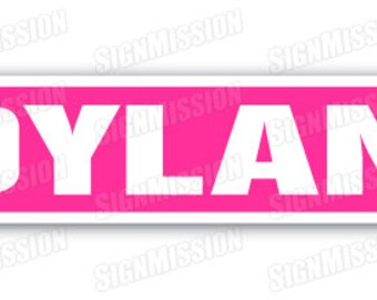 Dylan Street Sign - Etsy