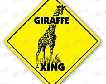 Giraffe Gift Sign - Etsy