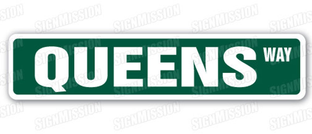 QUEENS, NY Street Sign NYC Brooklyn Borough New York City - Etsy
