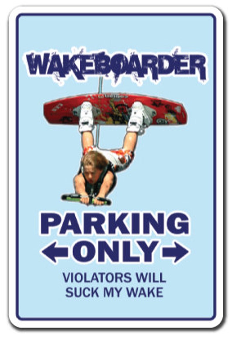 Wakeboarder sign Wake Board Surf Beach Hawaii Gift - Etsy